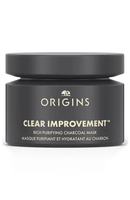 ORIGINS Clear Improvement Rich Purifying Charcoal Mask - No Color
