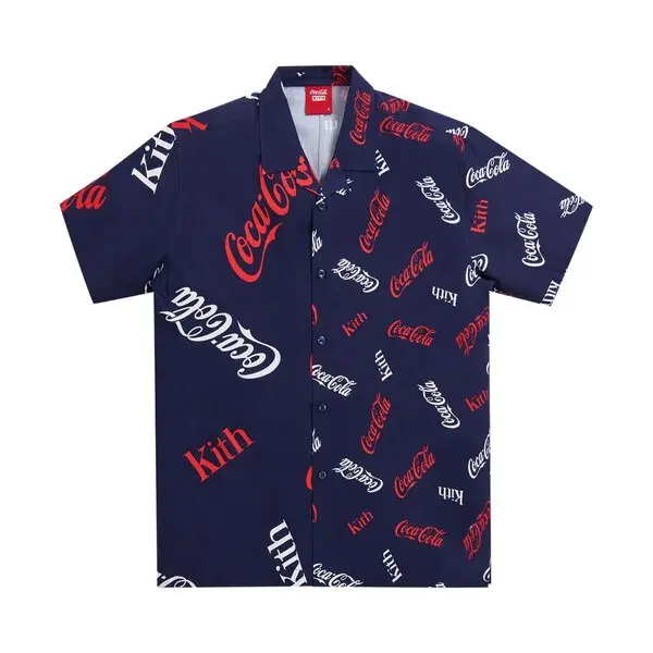 Kith X Coca-cola Printed Camp Collar Shirt