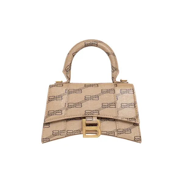 Balenciaga Hourglass Xs Top Handle Bag
