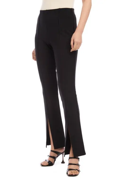 Fifteen Twenty Harlow Slit Hem Bootcut Pants