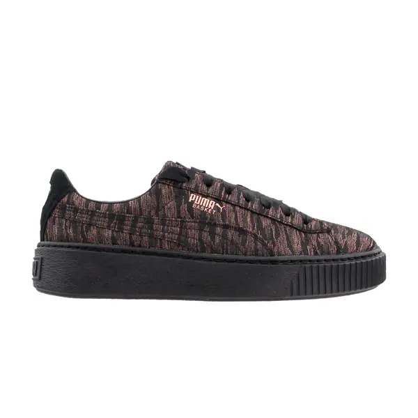 PUMA Basket Platform Velvet Rope