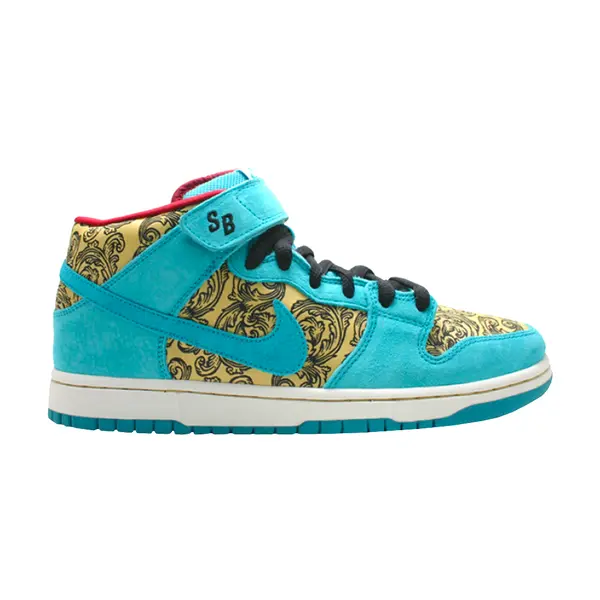 Nike Dunk Mid Premium Sb "peacock