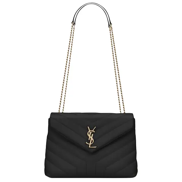 Saint Laurent Loulou Small Shoulder Bag - Black