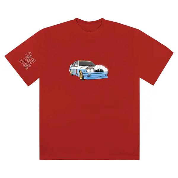 TRAVIS SCOTT Cactus Jack Jackboys Vehicle Ii T-shirt - Red