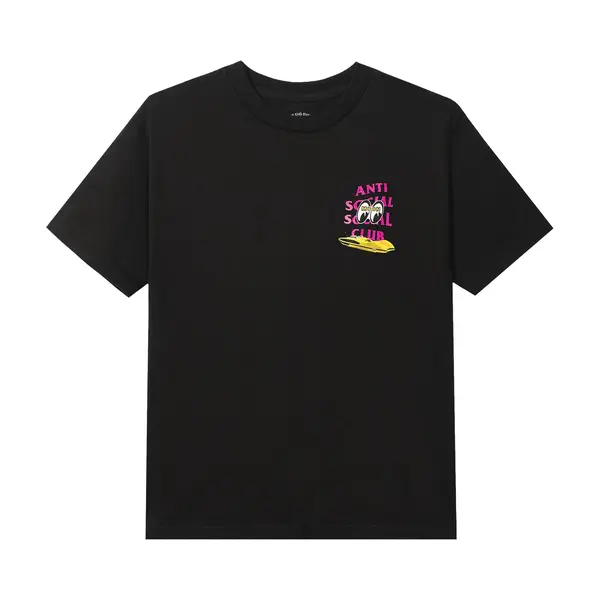 ANTI SOCIAL SOCIAL CLUB X Mooneyes Flats Photo Tee - Black