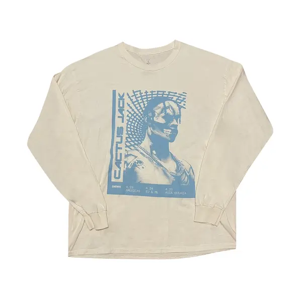 TRAVIS SCOTT T-3500 Repeat Long-sleeve T-shirt