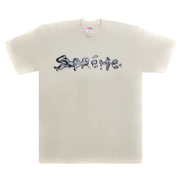 Supreme Liquid Tee 'natural - Cream
