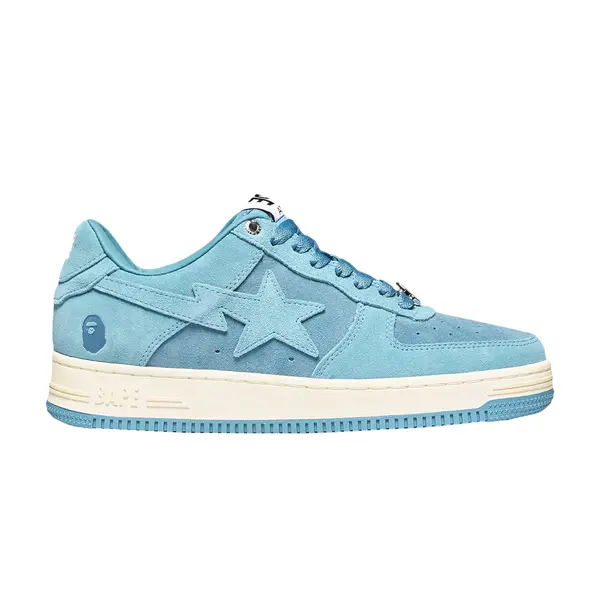 A BATHING APE Wmns Bapesta Low M1 Sneakers - Blue