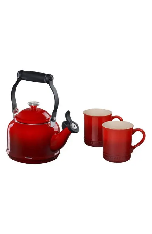 LE CREUSET Demi Kettle - Cerise