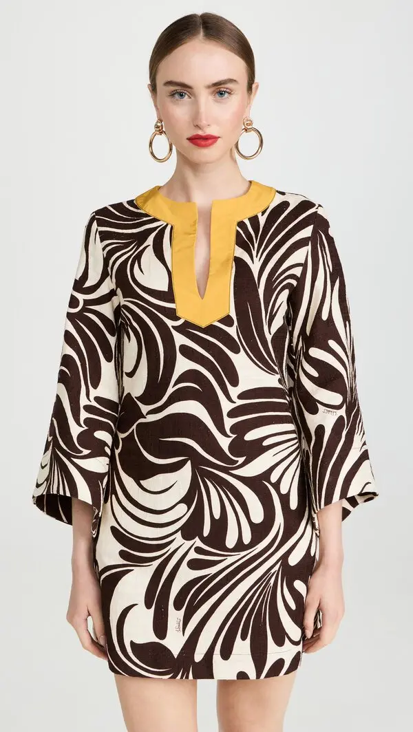 La DoubleJ The Caftan Mini Dress