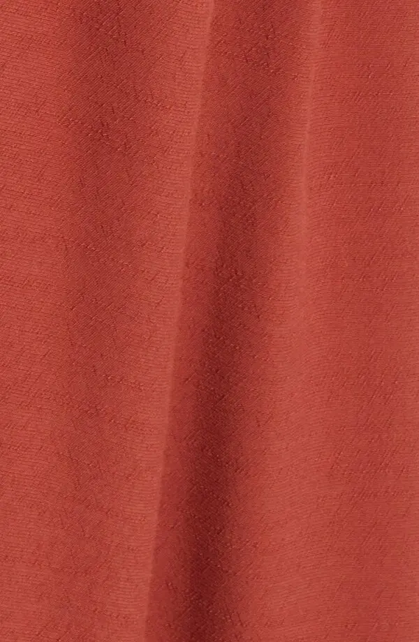 Treasure & Bond Split Neck Smock Waist Midi Dress