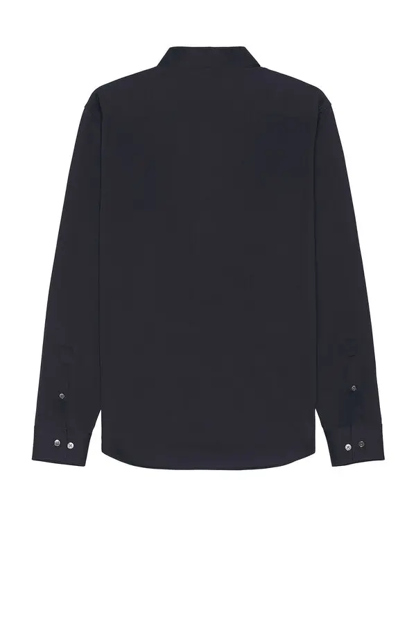 Theory Sylvain Structure Knit Shirt - Eclipse