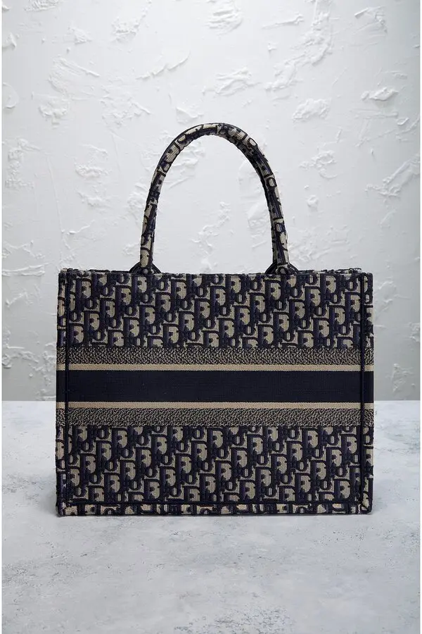 Dior Book Tote Bag - Black