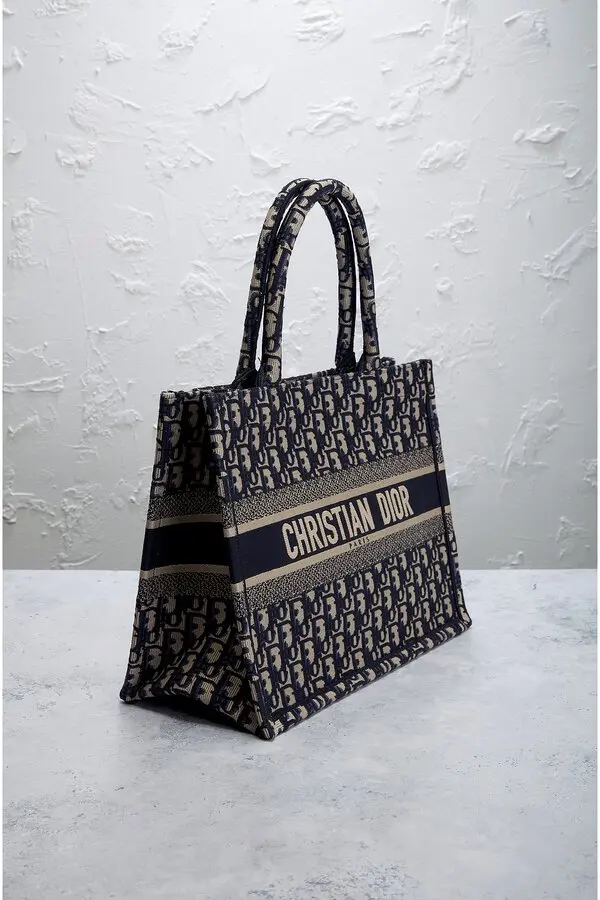 Dior Book Tote Bag - Black