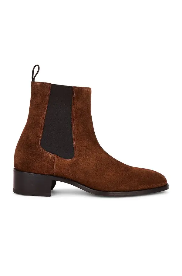 TOM FORD Ankle Boot - Burnt