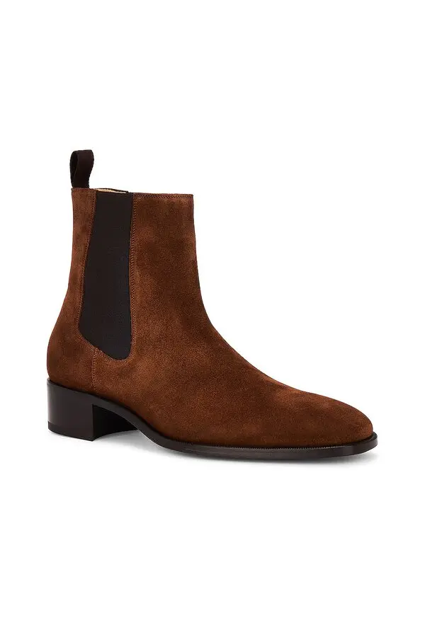 TOM FORD Ankle Boot - Burnt