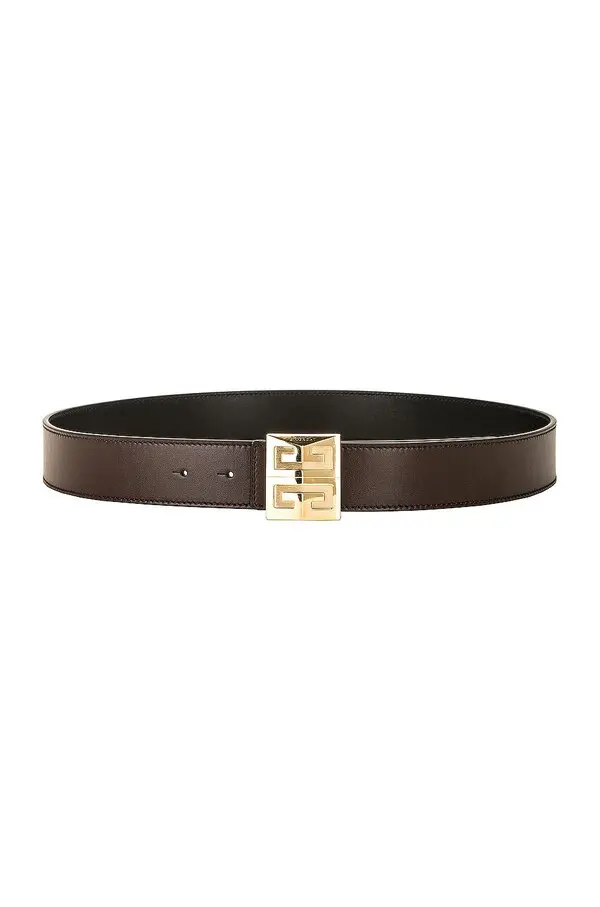 Givenchy 4g Reversible Belt 35mm - Brown & Black
