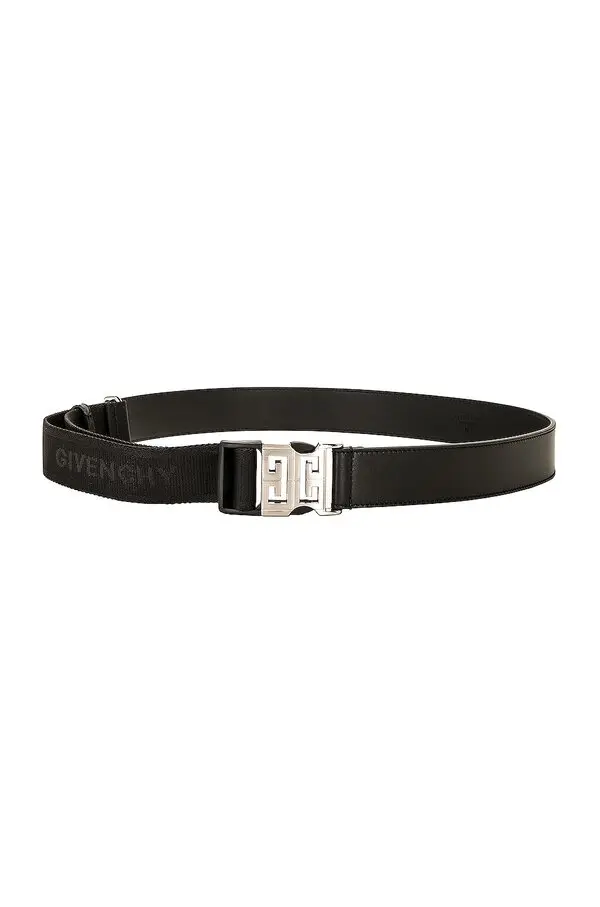 Givenchy 4g Release Buckle Belt 35mm In Black - 20% Off  display picture 2