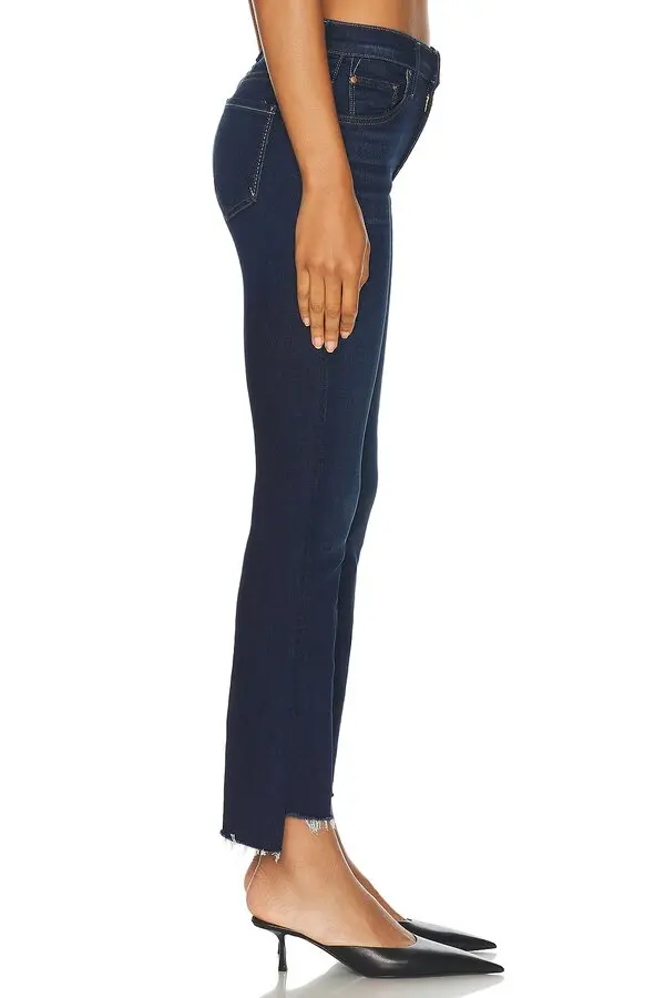 MOTHER The Insider Crop Step Fray Jeans - Off Limits