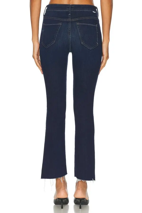 MOTHER The Insider Crop Step Fray Jeans - Off Limits
