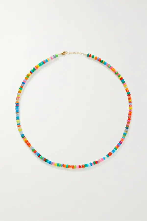 Jia Jia Soleil Gold Opal Necklace - Multi