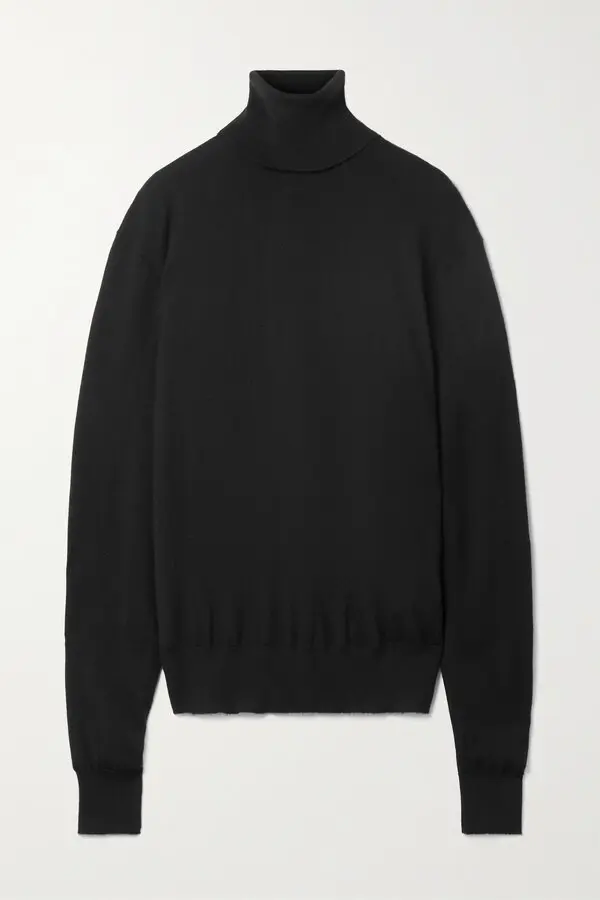 THE ROW Davos Wool And Cashmere-blend Turtleneck Sweater