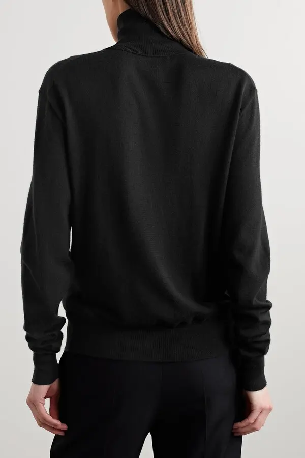 THE ROW Davos Wool And Cashmere-blend Turtleneck Sweater