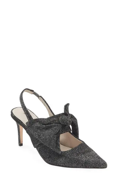 KOKO + PALENKI Francisme Pointed-toe Pump - Black Iridescent Leather