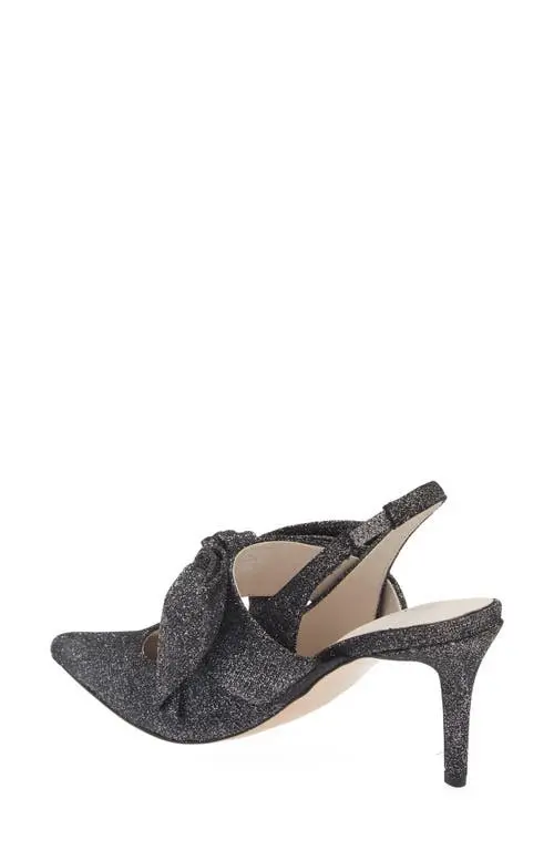 KOKO + PALENKI Francisme Pointed-toe Pump - Black Iridescent Leather