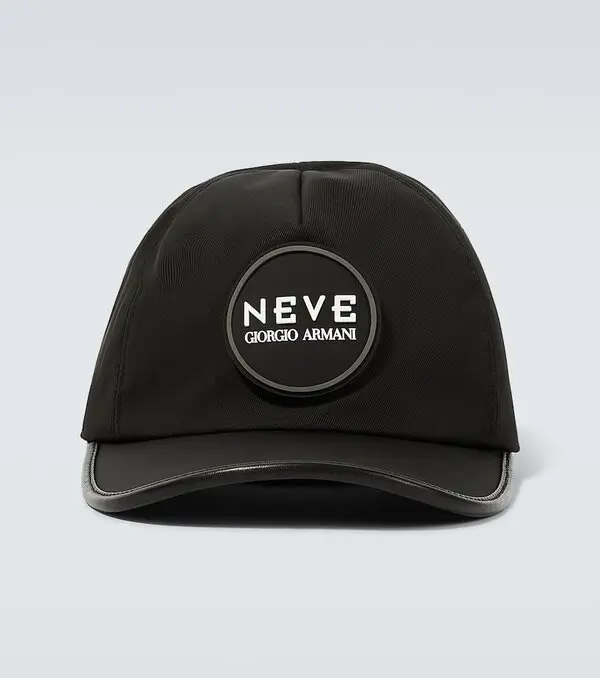 Giorgio Armani Neve Baseball Cap - Black