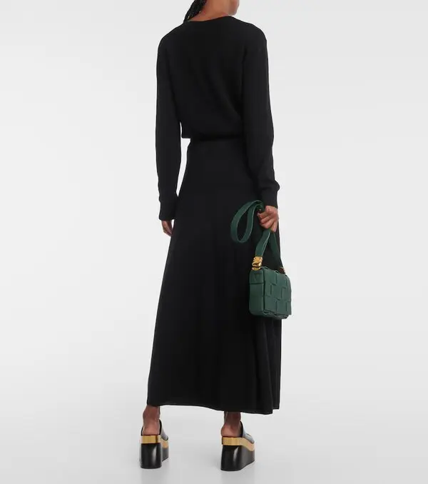 LISA YANG Dolly Strapless Midi Dress