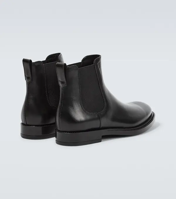 TOD'S Leather Ankle Boots
