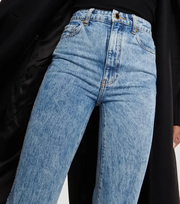 Khaite Danielle High-rise Straight Jeans