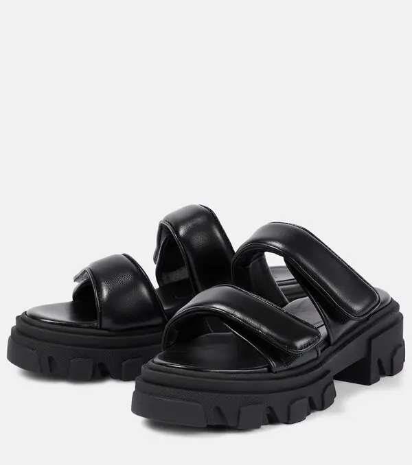 GIA BORGHINI Adelaide Leather Sandals