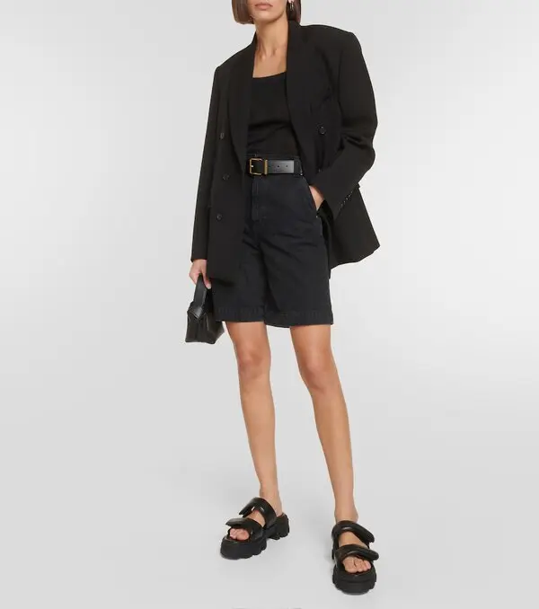 GIA BORGHINI Adelaide Leather Sandals
