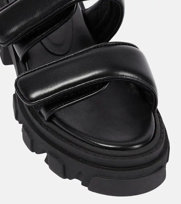 GIA BORGHINI Adelaide Leather Sandals