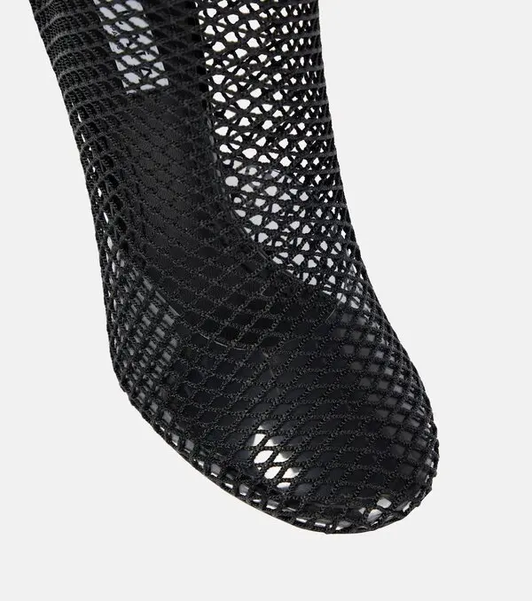 Alaïa La Cage Mesh Ankle Boots