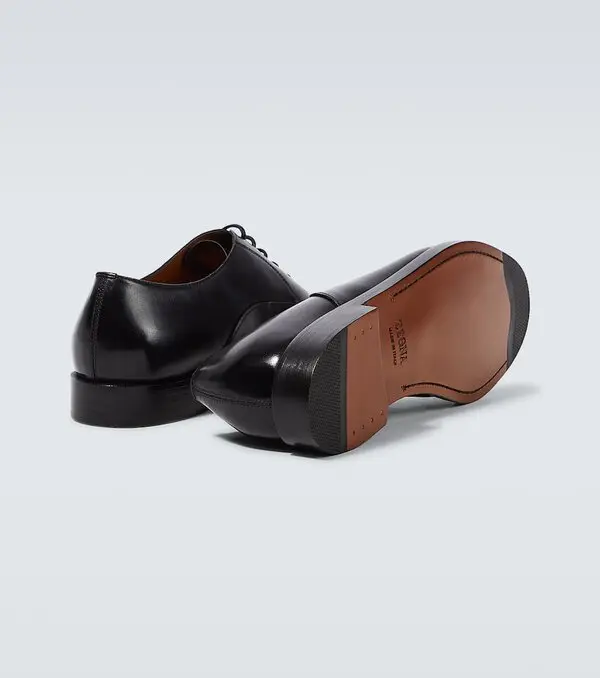 Zegna Oxford Leather Shoes