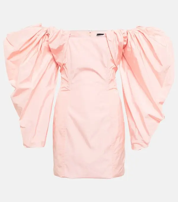 Jacquemus La Robe Taffetas Minidress - Pink