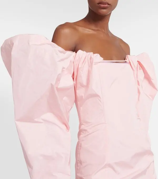 Jacquemus La Robe Taffetas Minidress - Pink