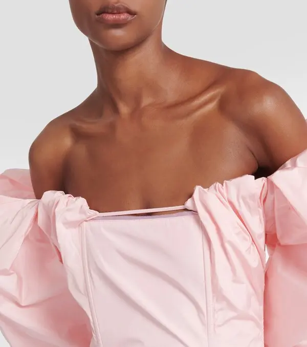 Jacquemus La Robe Taffetas Minidress - Pink