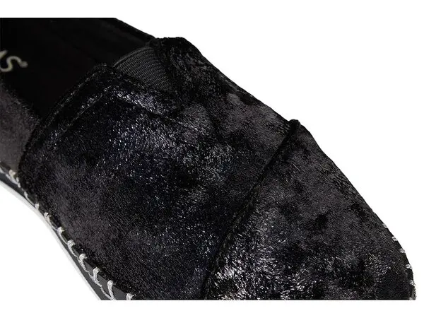 Toms Leather Wrap Slip-on Flats