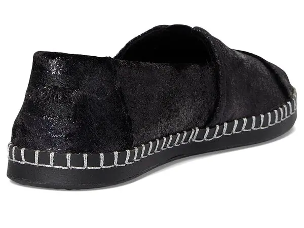 Toms Leather Wrap Slip-on Flats