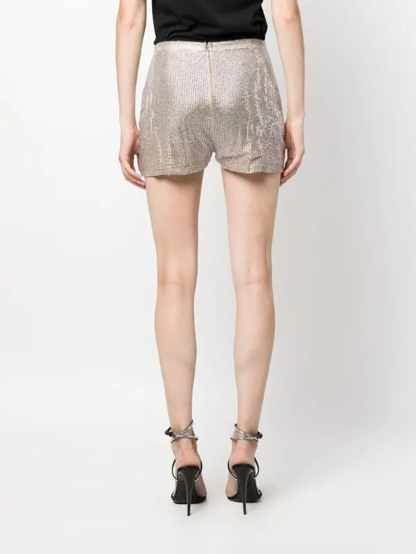 Giuseppe Di Morabito Rhinestone-embellished High-waist Shorts