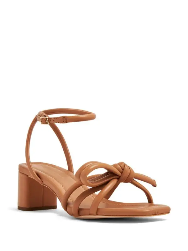 LOEFFLER RANDALL Mikel Leather Sandals - Brown