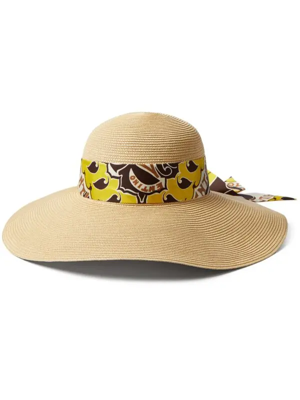 Valentino Garavani Roman Stud Sun Hat - Neutrals