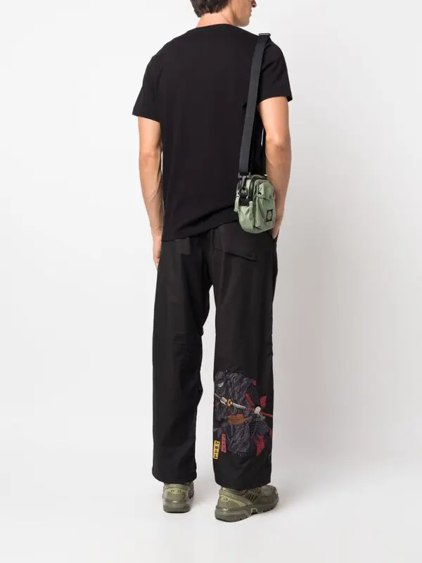 MAHARISHI Ninjutsu Loose-cut Trousers - Black