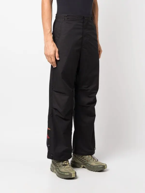 MAHARISHI Ninjutsu Loose-cut Trousers - Black