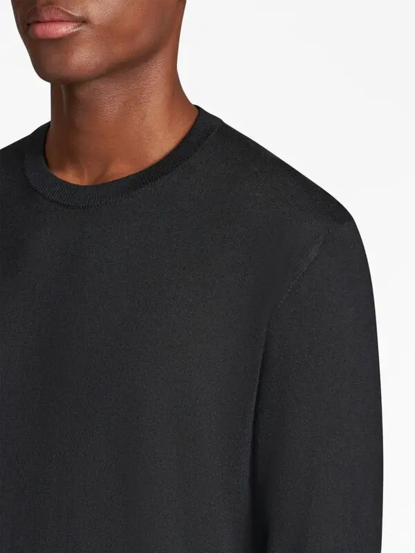 Etro Logo-embroidered Crew-neck Jumper