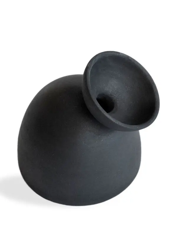 ORIGIN MADE Charred Dome Clay Vase
